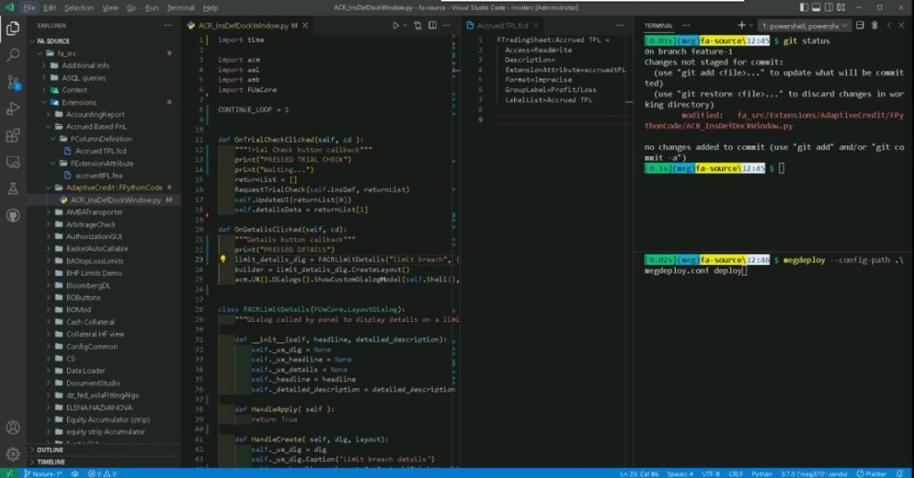 MEG Analytics - Make Front Arena Development Easy